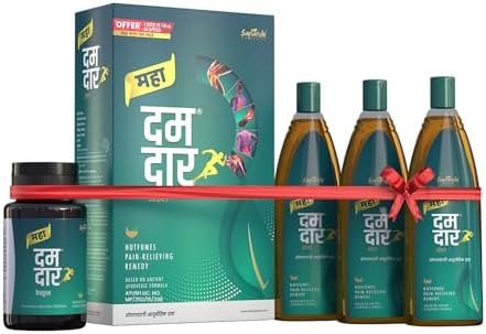 Maha Damdar Joint Pain Relief Combo | 3 × 150 ml Ayurvedic Knee Pain ...