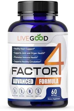 Amazon.com: LIVEGOOD™ Factor4 Advanced Supplement, Contains Fish Oil ...