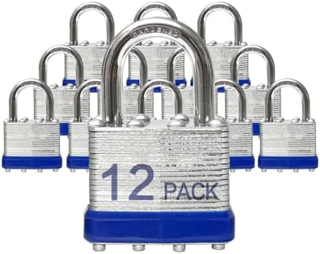 XanHen Locks Laminated Steel Keyed Padlocks Keyed Alike Locks Bulk ...
