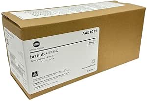 Amazon.com: TTCopier Genuine OEM Konica Minolta Black Toner Cartridge ...