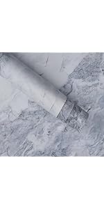 394x48inch Wide White Blue Marble Paper kitchen Granite Countertops ...
