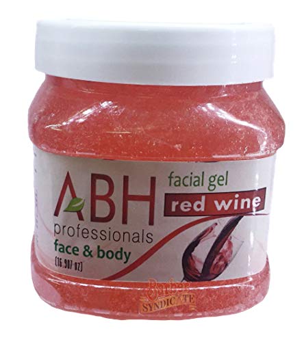 ABH Professional Red Wine Facial Kit JUMBO Cream+Face Pack + Gel+Pack ...