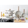 Amazon.com: Country Kitchen Non-Stick Cast Aluminum Cookware Set ...