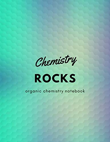 Amazon | organic chemistry notebook: premium turqoise design ...