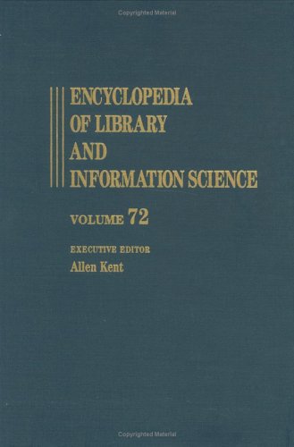 Amazon.com: Encyclopedia of Library and Information Science: Volume 72 ...