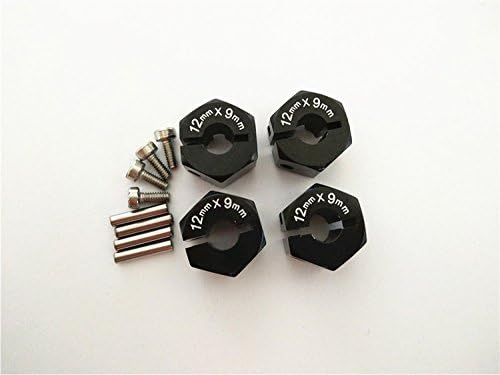 Amazon.com: Aluminum Hex Adapter 12MM Diameter 9MM Thickness 1.7MM Pins ...