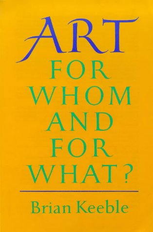 Amazon | Art: For Whom and for What? | Keeble, Brian, Palmer, Samuel ...