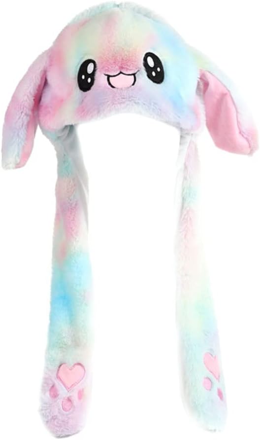 Amazon.com: SAFIGLE Cute Bunny Hat Ear Jumping Hat Bunny Ears Moving ...