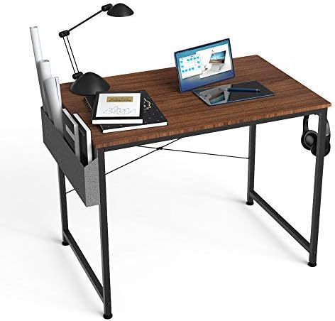 COMHOMA Computer Office Folding Desk Foldable Office Desks No Assembly ...