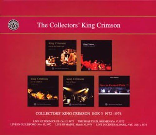 The Collectors King Crimson 1972-74 (CD): Amazon.com.mx: Música