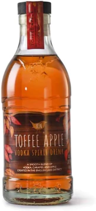 Kin Vodka - Toffee Apple + Vodka Spirit Drink - 20cl, Made in the Lake ...