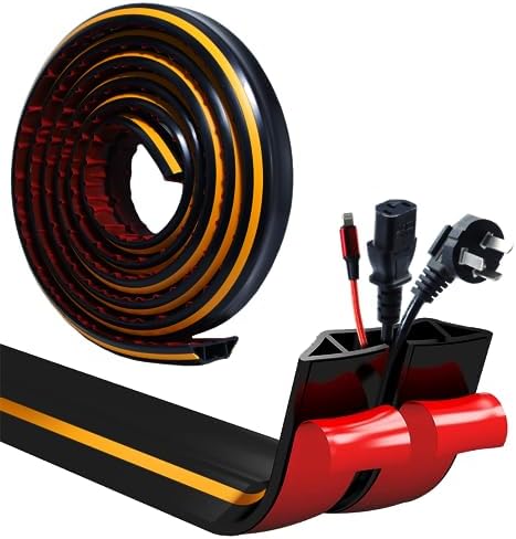 Amazon.com: 10Ft Floor Cord Cover Overfloor Cord Protector Self ...