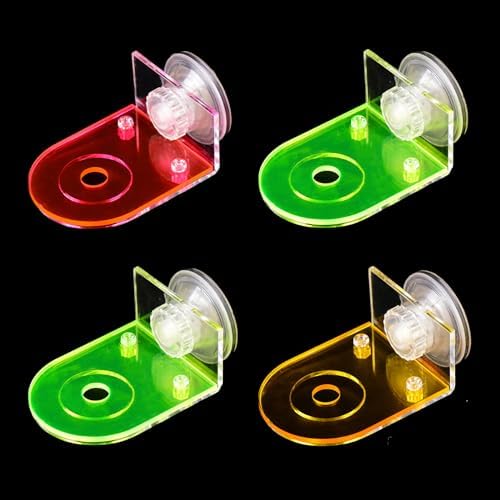 Amazon.com: KFZDCG 4 Pcs Acrylic Coral Frag Rack, Fluorescent Coral ...