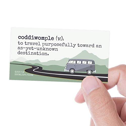 Amazon.com: Coddiwomple Sticker - Wander Bumper Sticker for Hydroflask ...
