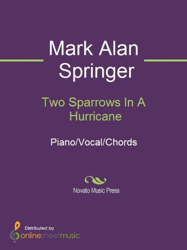 Two Sparrows In A Hurricane - Kindle edition by Mark Alan Springer ...
