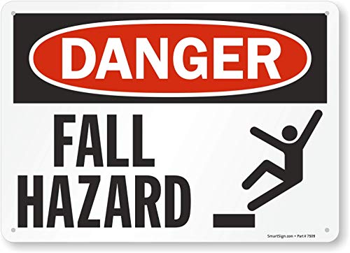 Construction Site Safety SmartSign Plastic OSHA Safety Sign, Legend ...