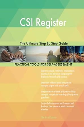 CSI Register The Ultimate Step-By-Step Guide : Gerardus Blokdyk: Amazon ...