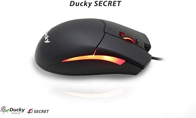 Amazon.com: Ducky Channel 400-5000 DPI RGB Lighting Secret Mouse with ...