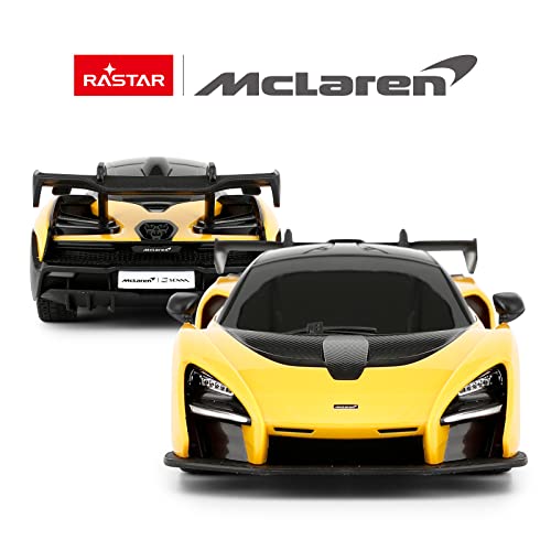 RASTAR 1:24 McLaren Senna Remote Control Car, McLaren Senna Toy Car for ...