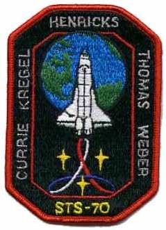 Amazon.com: STS-70 Mission Patch