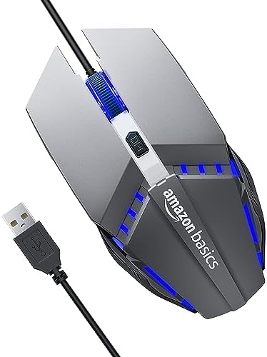 Amazon.in: Buy amazon basics Wired Gaming Mouse with RGB LED ...