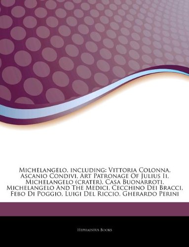 Amazon | Articles on Michelangelo, Including: Vittoria Colonna, Ascanio ...