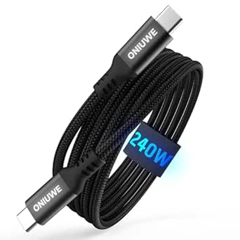 Amazon.com: ONIUWE USB Type C Fast Charging Data Cable USB C to USB ...