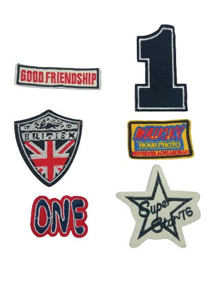 ANI ACCESSORIES Elegant Style Embroidery Universal (Sew on Patch and ...