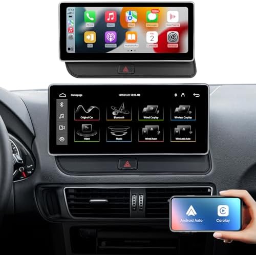 Amazon.com: 10.25 inch Touch Screen Wireless Carplay Android Auto ...