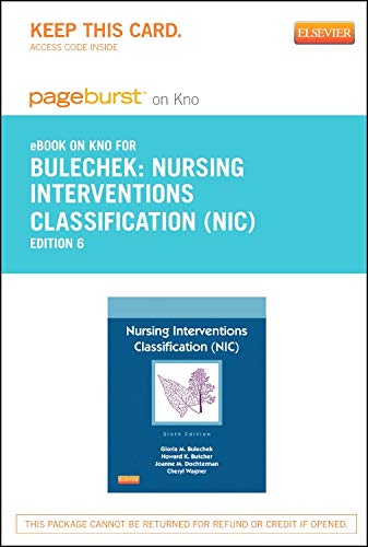 Nursing Interventions Classification (NIC) - Elsevier eBook on Intel ...