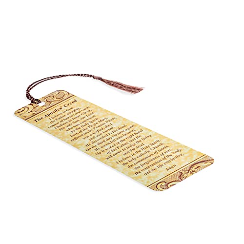 Snapklik.com : The Apostles Creed Watercolor Gold Tone Cardstock Tassel ...