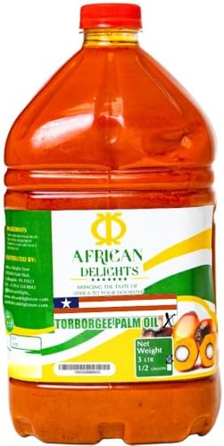 Amazon.com : African Delights Red Palm Oil - 100% Natural From Ghana ...