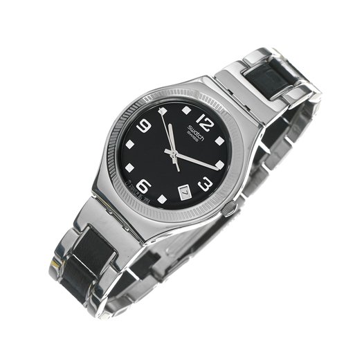 Swatch Analog Black Dial Unisex Watch - YGS437G : Amazon.in: Fashion