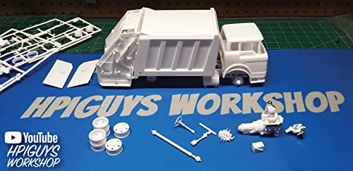 AMT Ford C-600 Gar Wood Load Packer Garbage Truck 1:25 Scale Model Kit ...