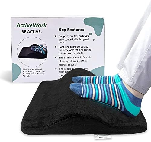 Amazon.com: ActiveWork 2-in-1 Portable Foot Rest - Improve Circulation ...