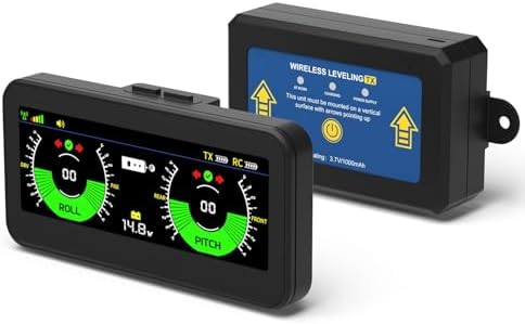 Amazon.com: Wireless RV Leveling System by XPARKLE,Bluetooth RV Leveler ...