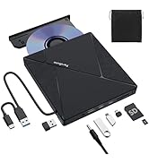 Amazon.com: PeroBuno External CD DVD Drive, USB 3.0 Optical Disc Drive ...