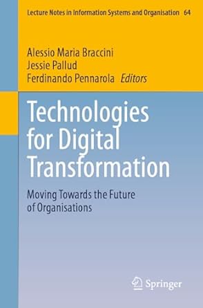 Buy Technologies for Digital Transformation: Moving Towards the Future ...