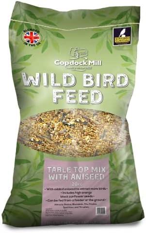Copdock Mill Tabletop Mix with Aniseed to attract more birds, includes ...