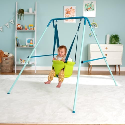 Amazon.com: TP Toys Foldaway Outdoor Baby Swing for Babies Aged 6 ...