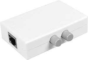 Amazon.com: DAGIJIRD 2 Ports RJ45 Network Hand Manual AB Sharing Switch ...