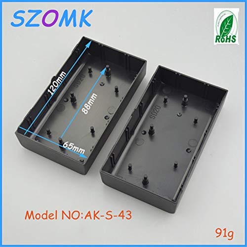 Amazon.com: Gimax 2 piece a lot, electronics plastic pcb box abs ...