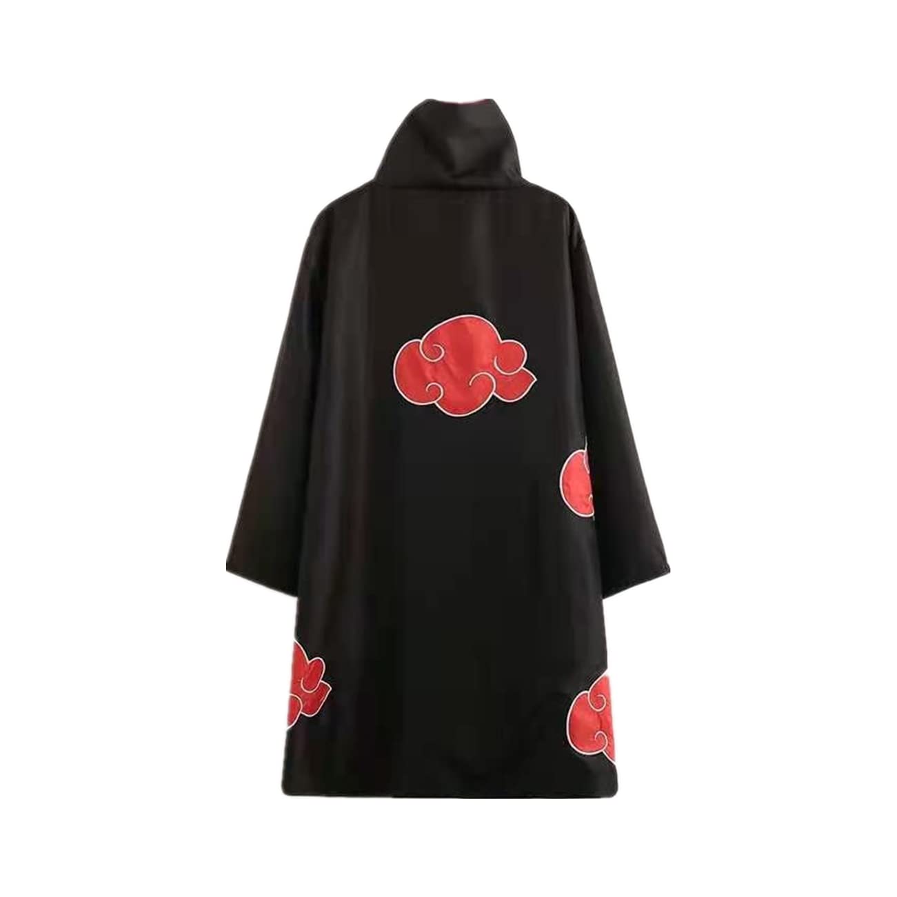 Buy Popular Anime Manga Naruto Cosplay Costume Akatsuki Cloak Long ...