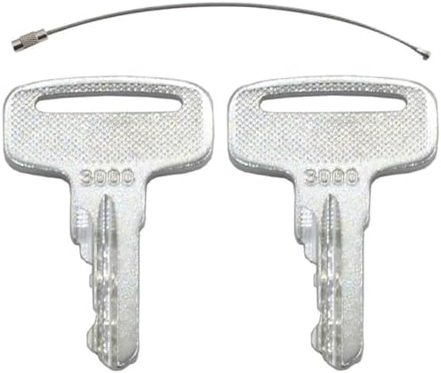 2PCS 3000 83093GT Ignition Keys – Compatible with Genie, JLG, Skyjack ...