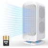 Amazon.com: Desk Fan, 8000mAh Battery Operated Tower Fan, 45°/90 ...