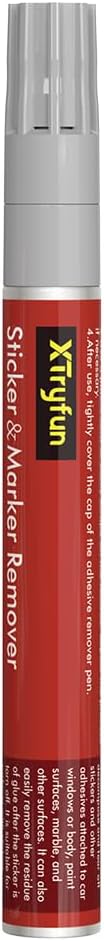 Amazon.com: XTryfun Adhesive Remover, Multi-Surface Safe Sticker Marker ...