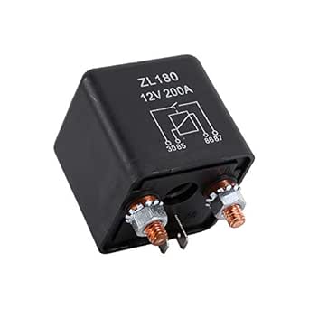 Automotive Relays Switch 12V 200A 4 Pin Universal Starter Relay Switch ...
