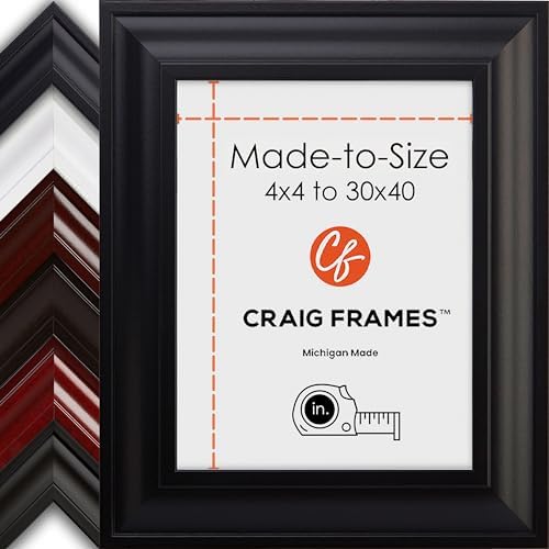 Amazon.com - Craig Frames Made-to-Size Custom Picture Frame, 4x4 to ...
