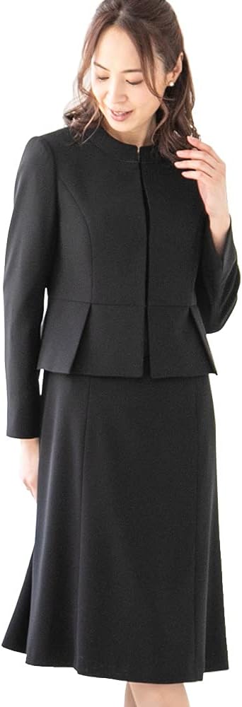Amazon.co.jp: [東京ソワール] ブラックフォーマル 喪服 ユキコキミジマ 洗える ウォッシャブル 4203555-99 : ファッション