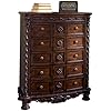 Amazon.com: Signature Design by Ashley North Shore Ornate 5 Drawer ...